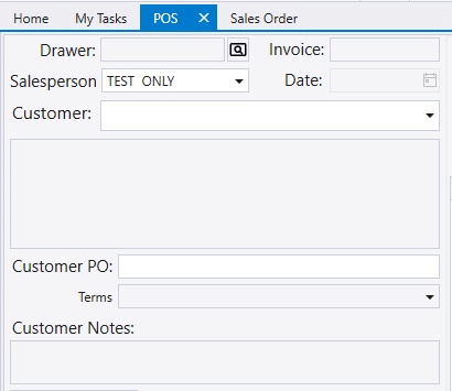Point Of Sale (POS) – Paradigm ERP by Paragon – Documentation