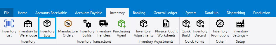 Lot-Based Inventory (Track Coil Inventory By Coil ID) – Paradigm ERP by ...