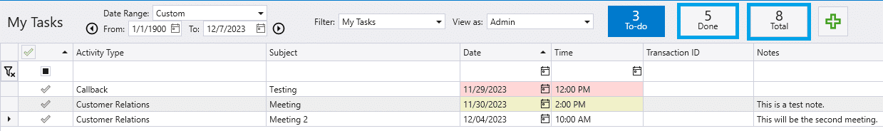 How to Use the Task List – Paradigm ERP by Paragon – Documentation