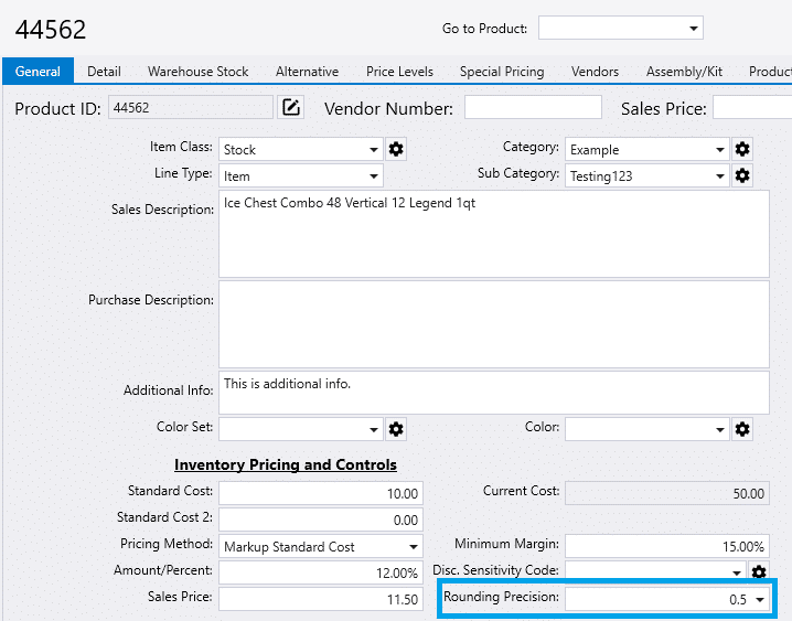 Rounding Precision – Paradigm ERP by Paragon – Documentation