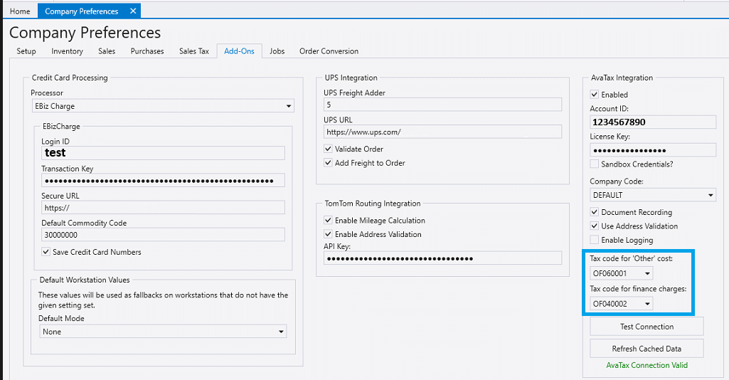 AvaTax Integration – Paradigm ERP by Paragon – Documentation
