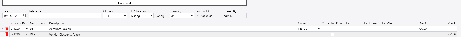 Writing Off AP balances – Paradigm ERP by Paragon – Documentation