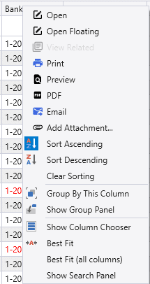 Advanced List Sorting – Paradigm ERP by Paragon – Documentation