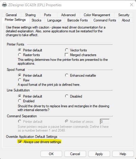 Zebra and SATO Label Printer Set up – Paradigm ERP by Paragon ...