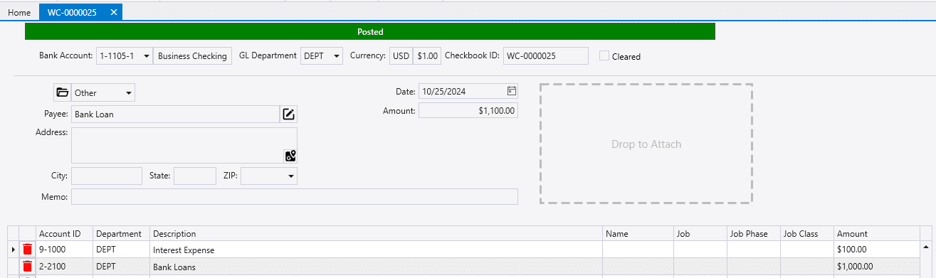 Loans – Paradigm ERP by Paragon – Documentation