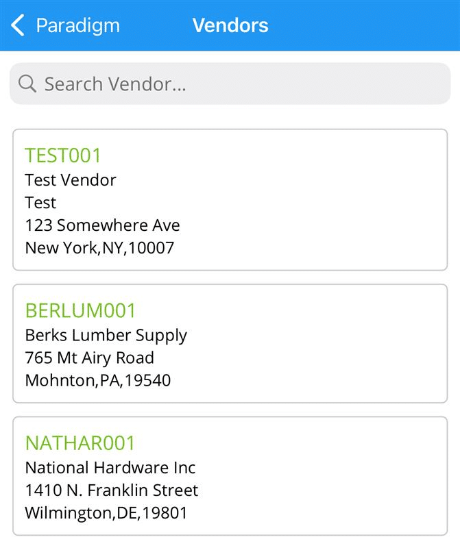 Paradigm Mobile: Overview – Paradigm ERP by Paragon – Documentation